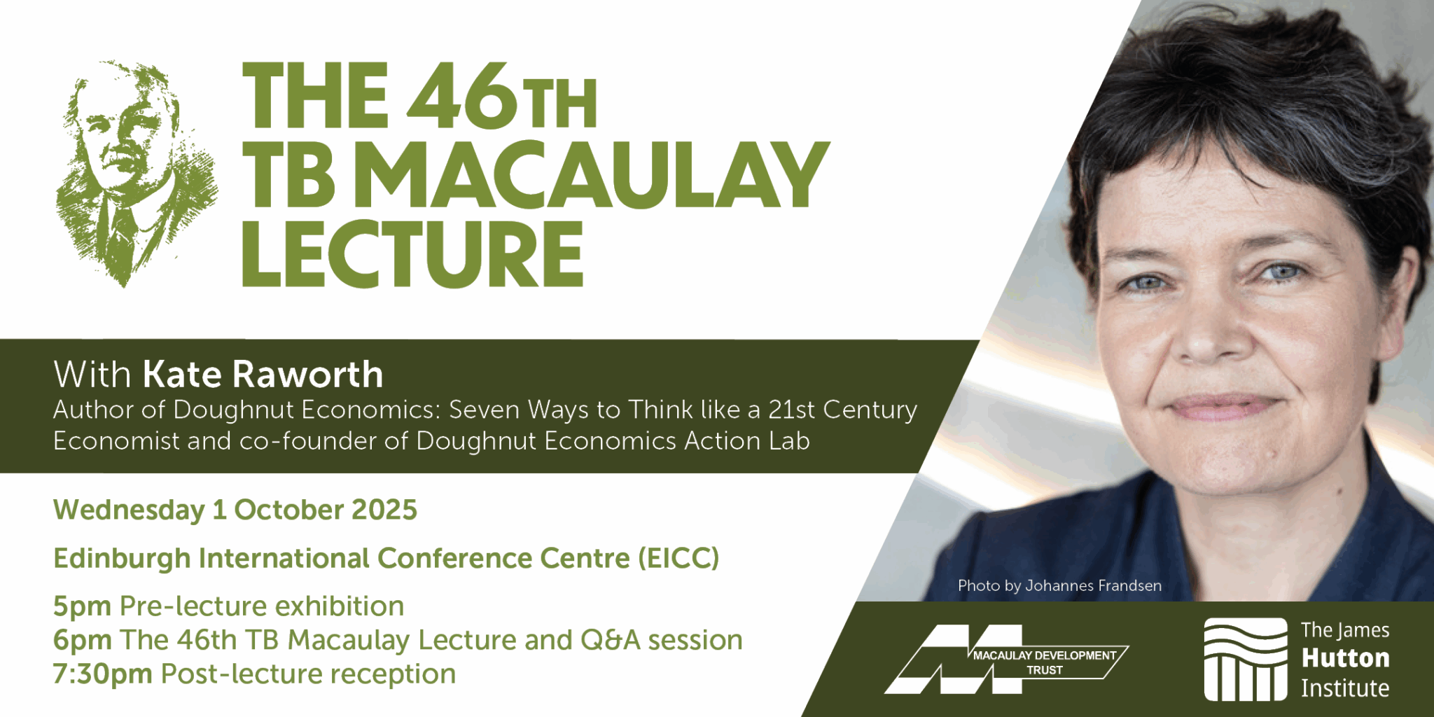 Renegade economist Kate Raworth announced as speaker for the 46th TB ...